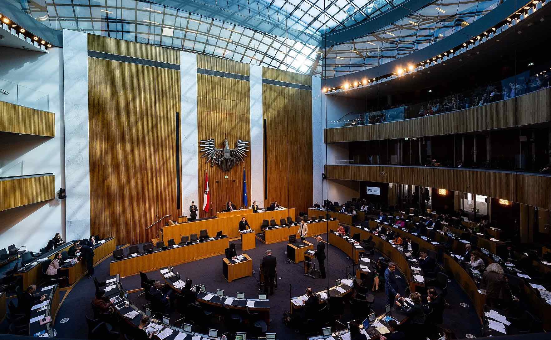 Il parlamento austriaco - Visitare Vienna